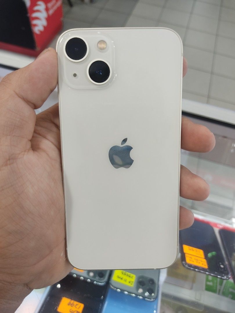 IPHONE 13 WHITE 256GB (USED), Mobile Phones & Gadgets, Mobile Phones ...