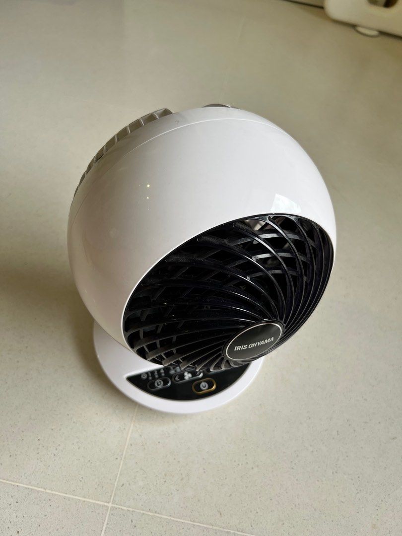 IRIS OHYAMA PCF-SC15T CIRCULATOR FAN,15.2cm VORTEX BLADE WITH REMOTE, WHITE, Furniture & Home ...
