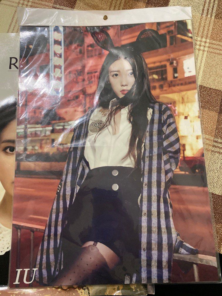 IU Posters + Stickers, Hobbies & Toys, Memorabilia & Collectibles, K-Wave on Carousell