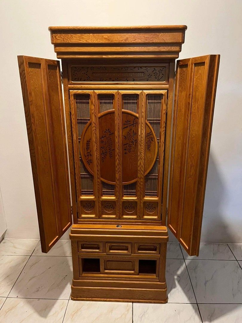 Japanese Altar Cabinet, Furniture & Home Living, Furniture, Shelves ...