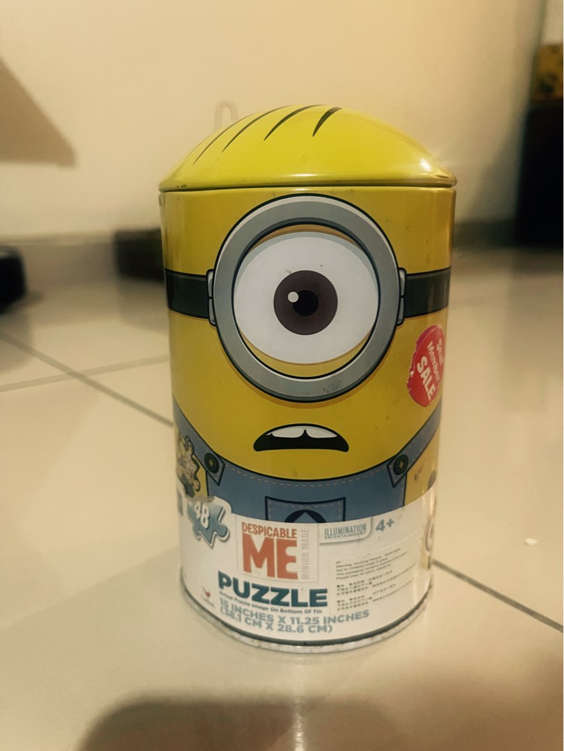 Jigsaw puzzle minion, Hobbies & Toys, Toys & Games on Carousell