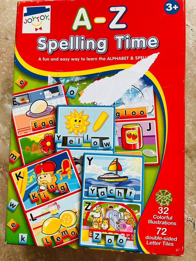 Joytoy A-Z Spelling Time, Hobbies & Toys, Toys & Games on Carousell