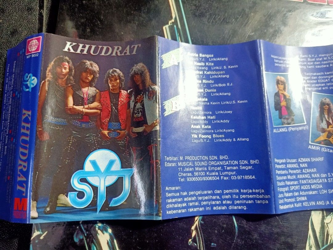 Kaset Rock SYJ - Khudrat, Hobbies & Toys, Music & Media, CDs & DVDs on ...