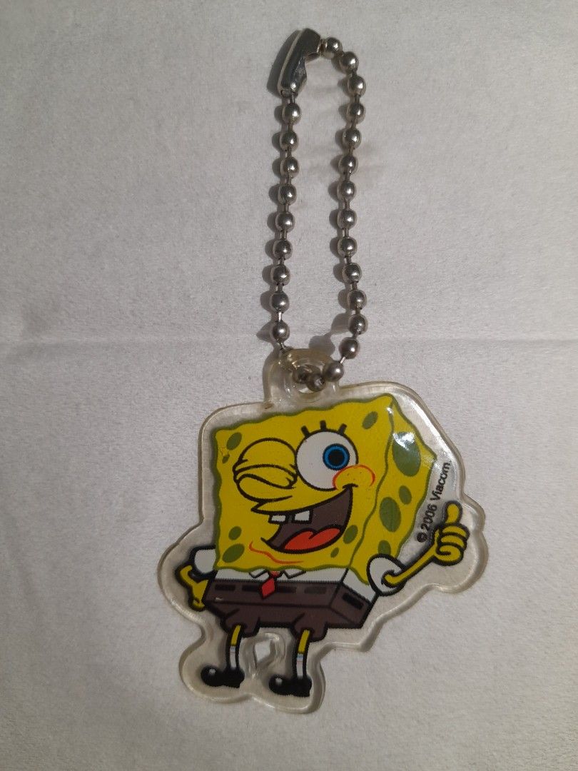 Keychain/Gantungan Kunci Spongebob Squarepants, Toys & Collectibles ...