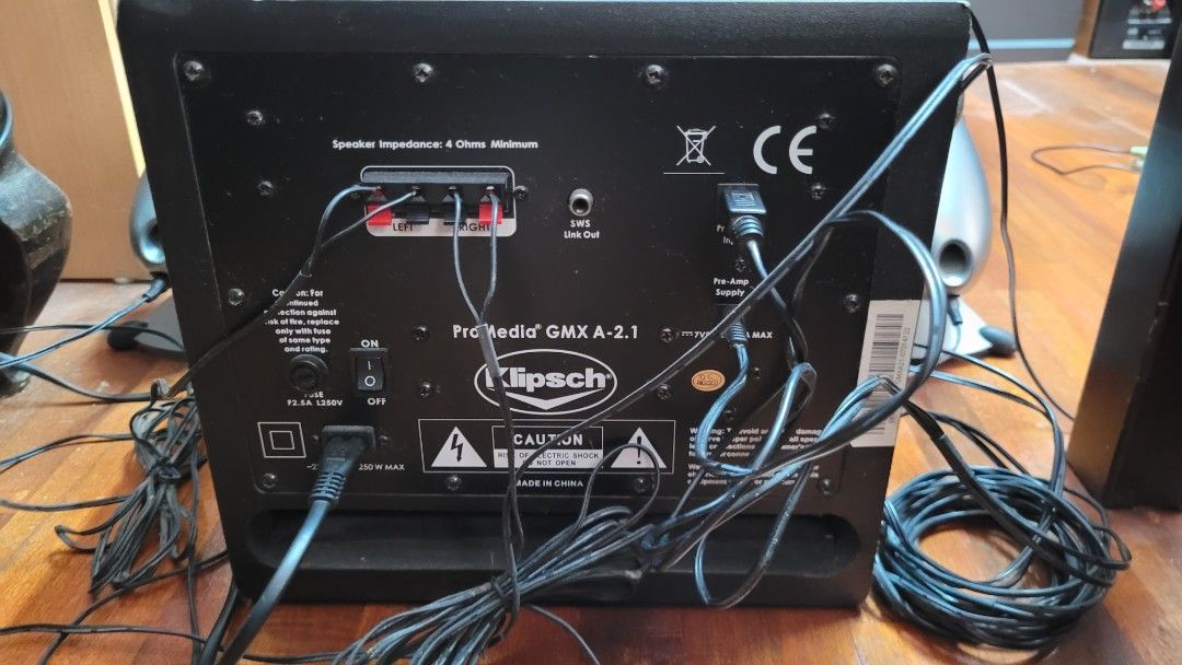 Klipsch promedia gmx A 2.1, Audio, Soundbars, Speakers & Amplifiers on ...