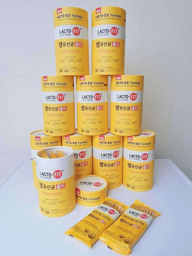 Korea Lacto-Fit Probiotic, Health & Nutrition, Health Supplements ...