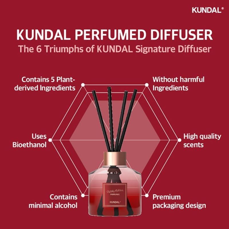 Kundal Reed Diffuser (Black Cherry), Furniture & Home Living, Home ...