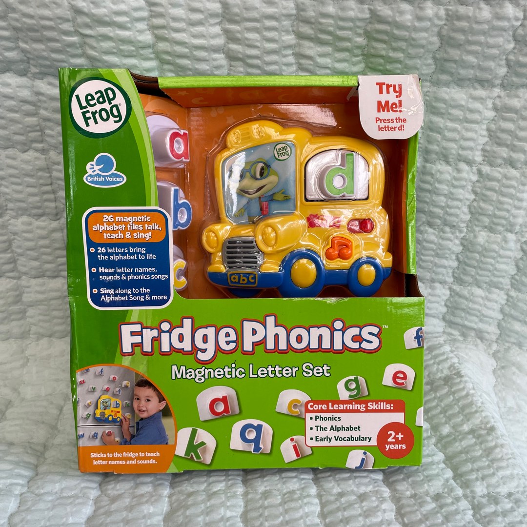 Leap Frog Fridge Phonics, Hobbies & Toys, Toys & Games on Carousell