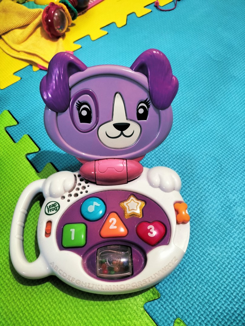 Leap Frog Laptop Dog Leap Frog My Talking Lappup Violet, Babies & Kids ...