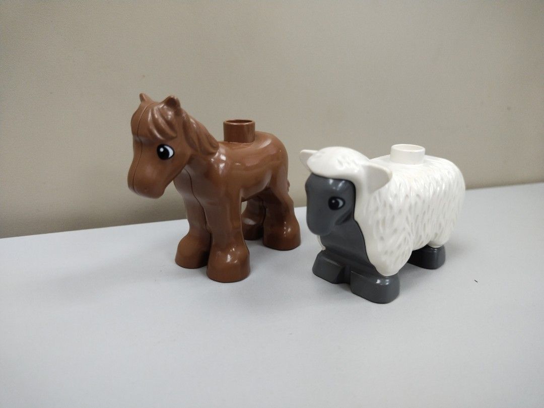 Lego Duplo Animals Set 4 - Foal & Lamb, Hobbies & Toys, Toys & Games on ...