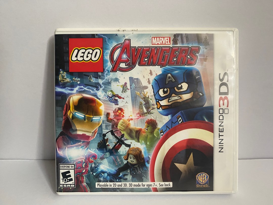 Lego Marvel's Avengers for Nintendo 3ds, Video Gaming, Video Games ...