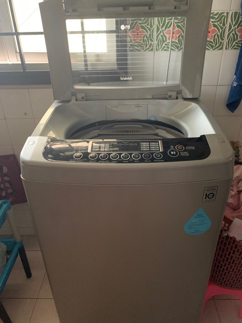 LG top load machine, TV & Home Appliances, Washing Machines and Dryers ...