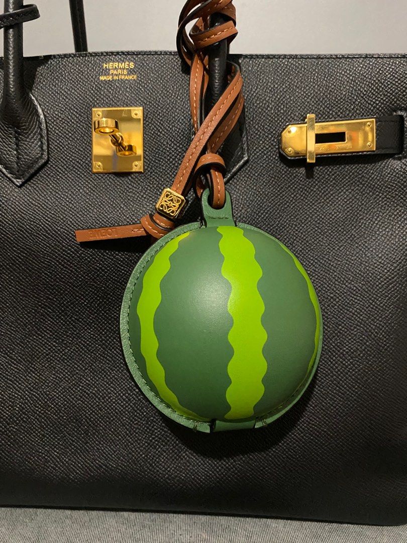 LOEWE WATERMELON POUCH CHARM, Luxury, Accessories on Carousell