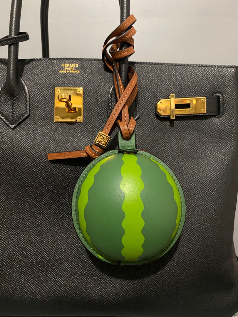 LOEWE WATERMELON POUCH CHARM, Luxury, Accessories on Carousell