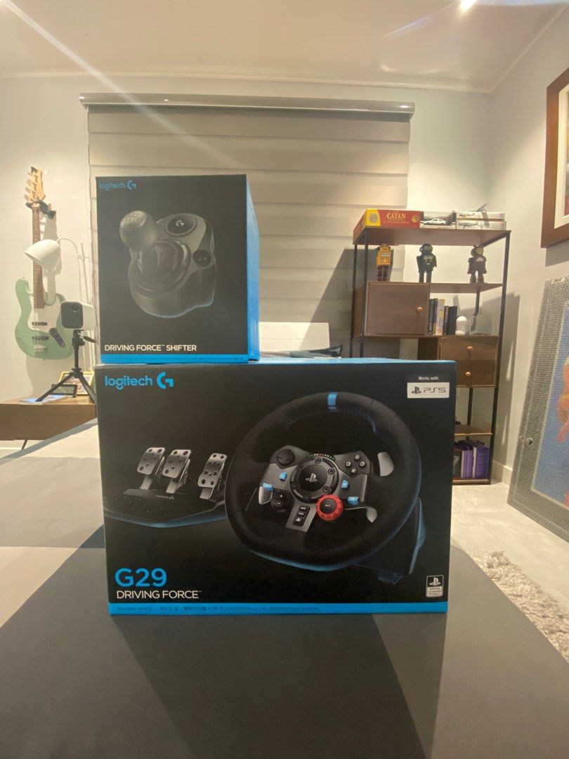 Logitech G29 + Shifter, Video Gaming, Gaming Accessories, Controllers ...