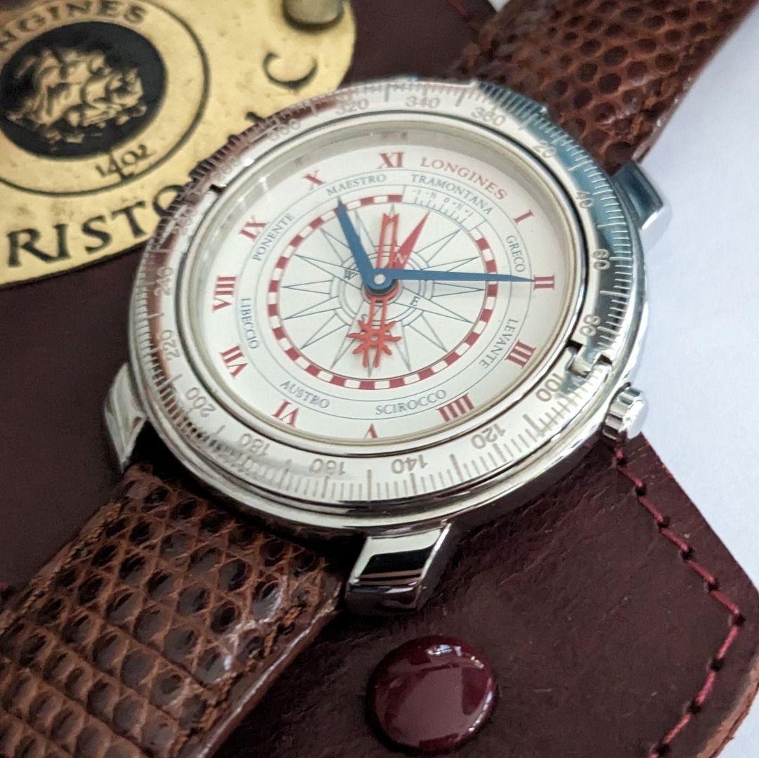 Longines (1992) Christobal 5253 Complications Automatic Compass ...