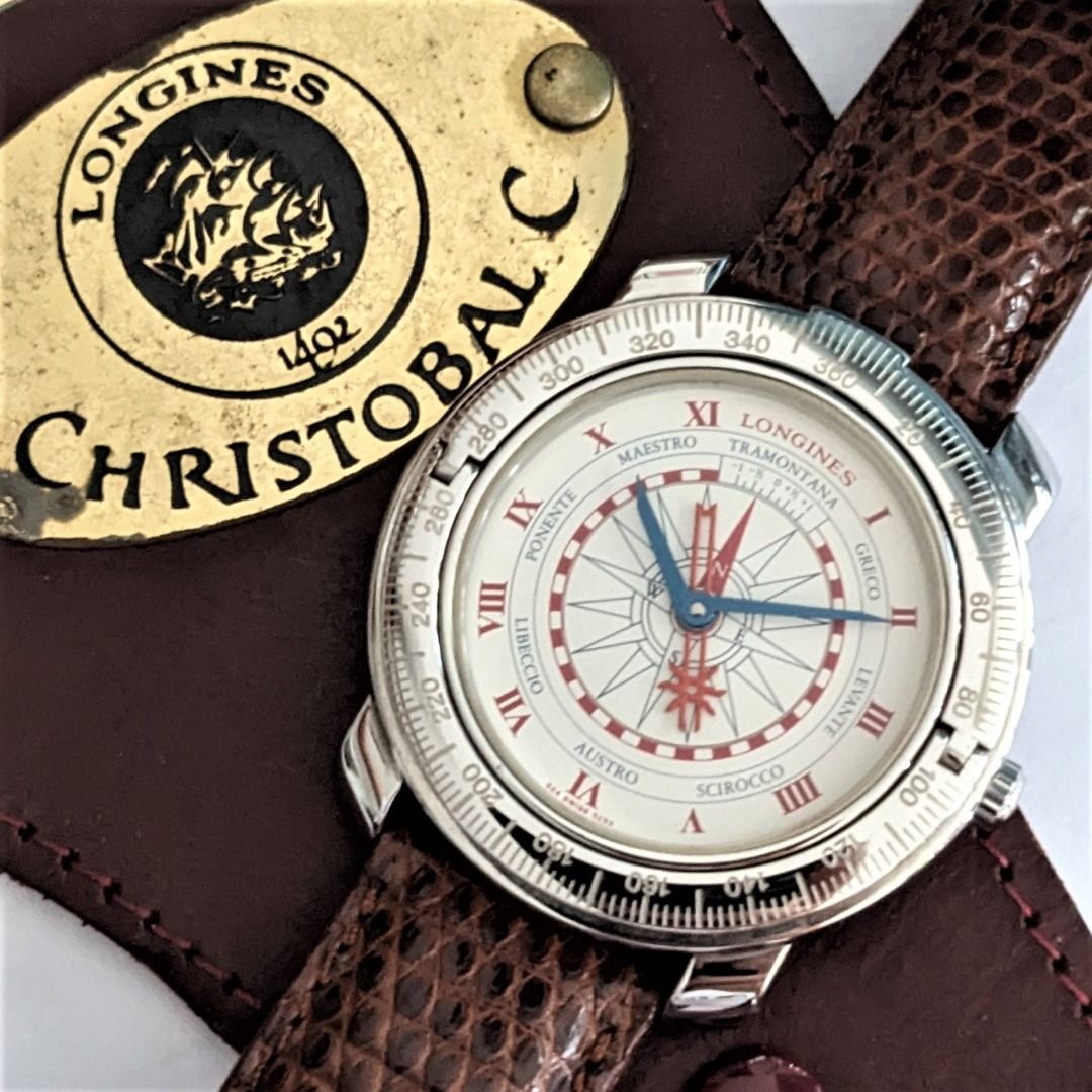 Longines (1992) Christobal 5253 Complications Automatic Compass ...