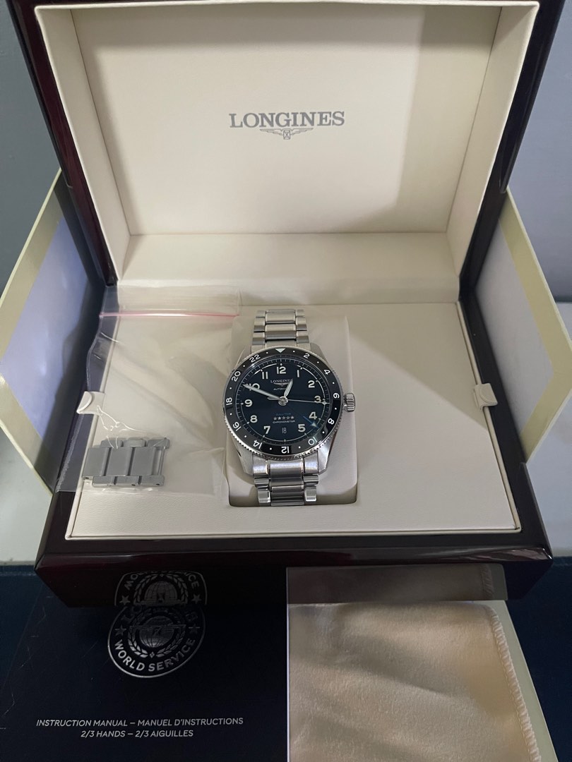 Longines Spirit Zulu Time, Luxury, Watches on Carousell