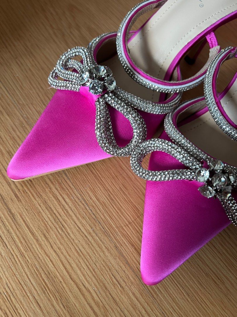 Mach & Mach Rose Heels, Women's Fashion, Footwear, Heels on Carousell
