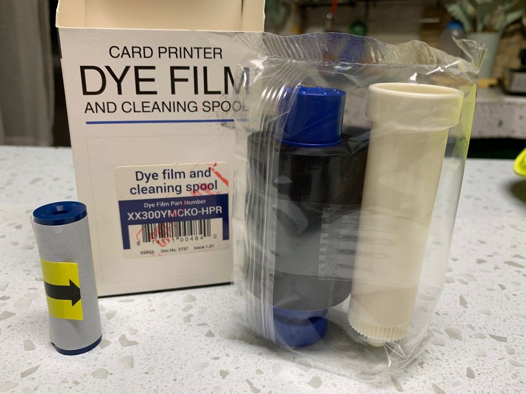 MagicCard Printer Dye Film & Cleaning Spool Authentic, Computers & Tech ...