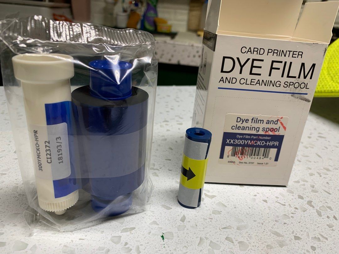 MagicCard Printer Dye Film & Cleaning Spool Authentic, Computers & Tech ...