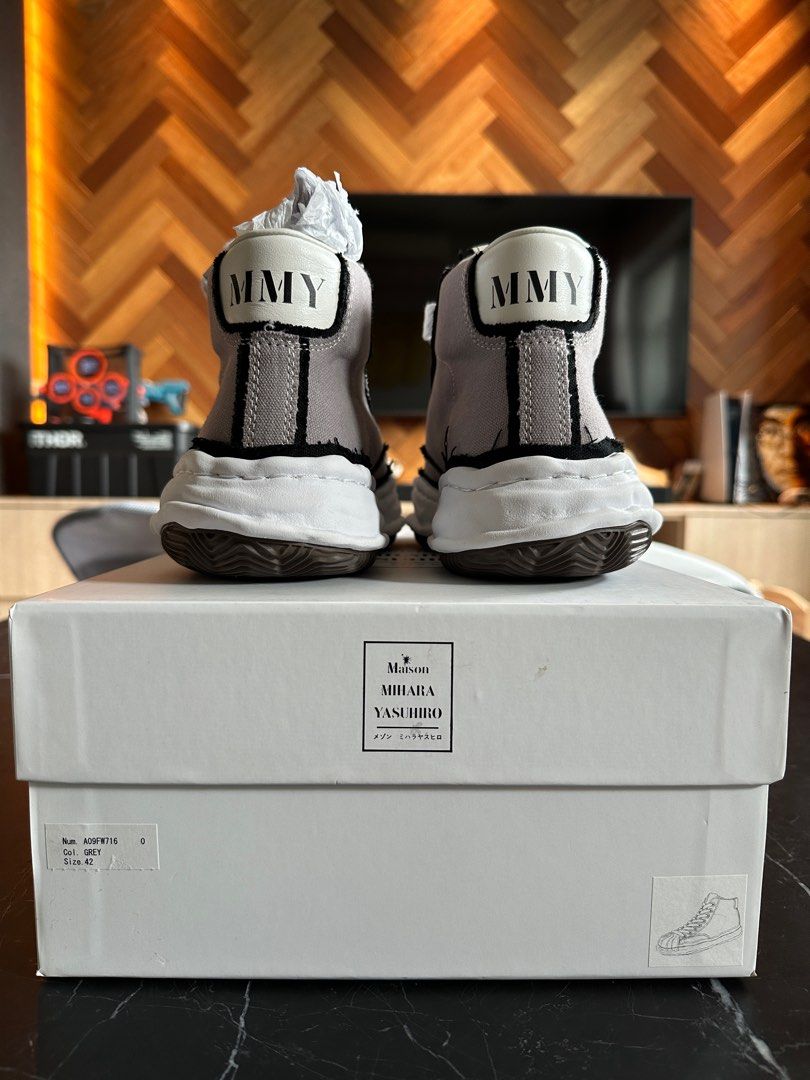 MAISON MIHARA YASUHIRO MMY BLAKEY GREY, Men's Fashion, Footwear ...
