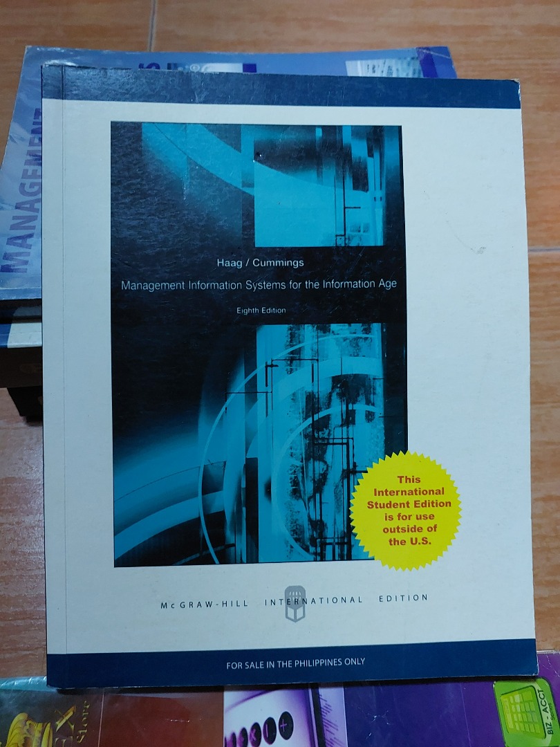 Management Information Systems for the Information Age Book, Hobbies & Toys, Books & Magazines ...