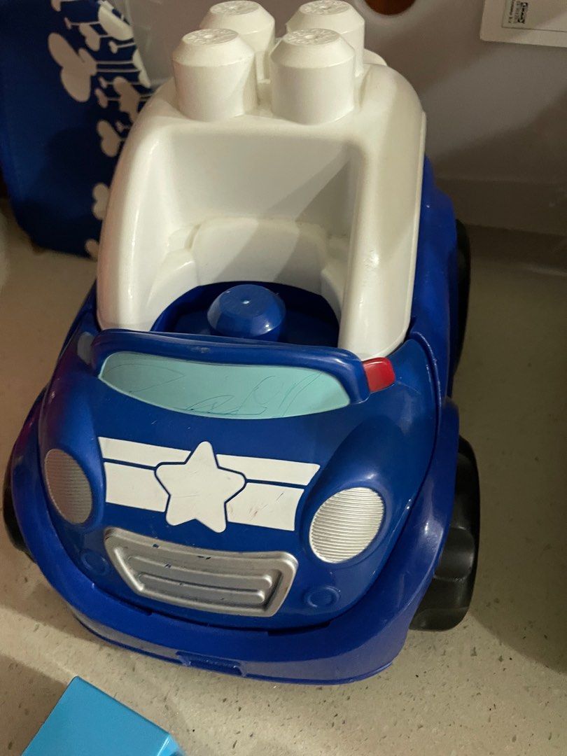 Mega blocks police car, Hobbies & Toys, Toys & Games on Carousell