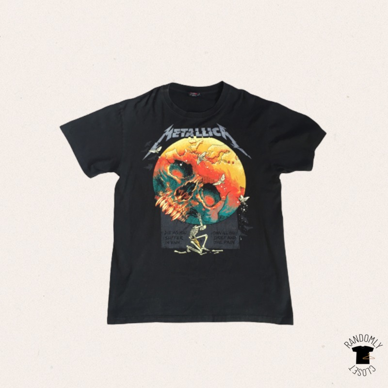 Metallica Bootleg T shirt, Men's Fashion, Tops & Sets, Tshirts & Polo ...