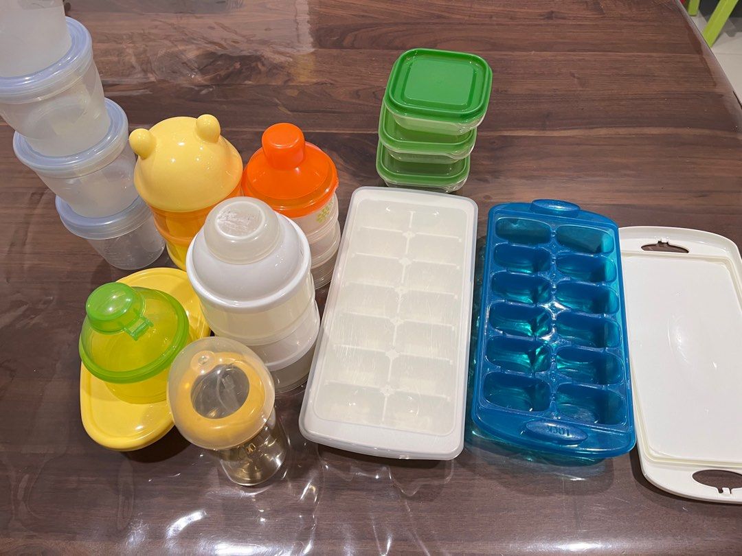 Milk powder containers and food cube trays for Weaning, Babies & Kids ...