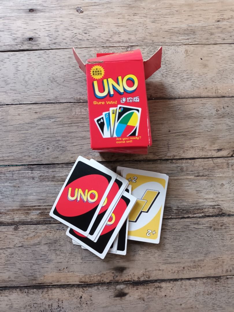 Mini Uno Cards, Hobbies & Toys, Toys & Games on Carousell