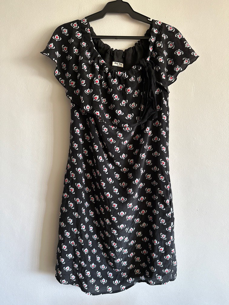 Miu miu pattern dress, Women's Fashion, Dresses & Sets, Dresses on ...