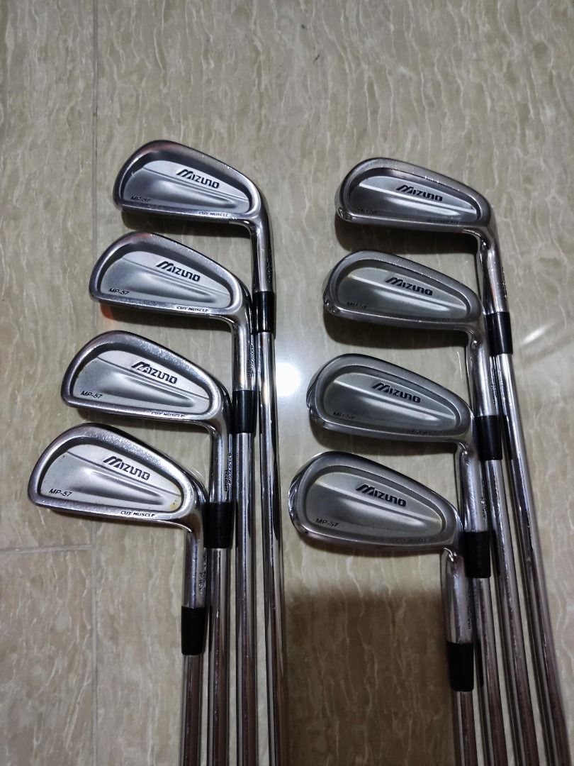 Mizuno MP-57 irons Regular Steel shafts (total 8 irons), Sports ...