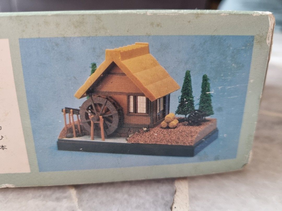 Vintage 1980s Model Kawai Water Mill Model Kit, Hobbies & Toys, Toys ...