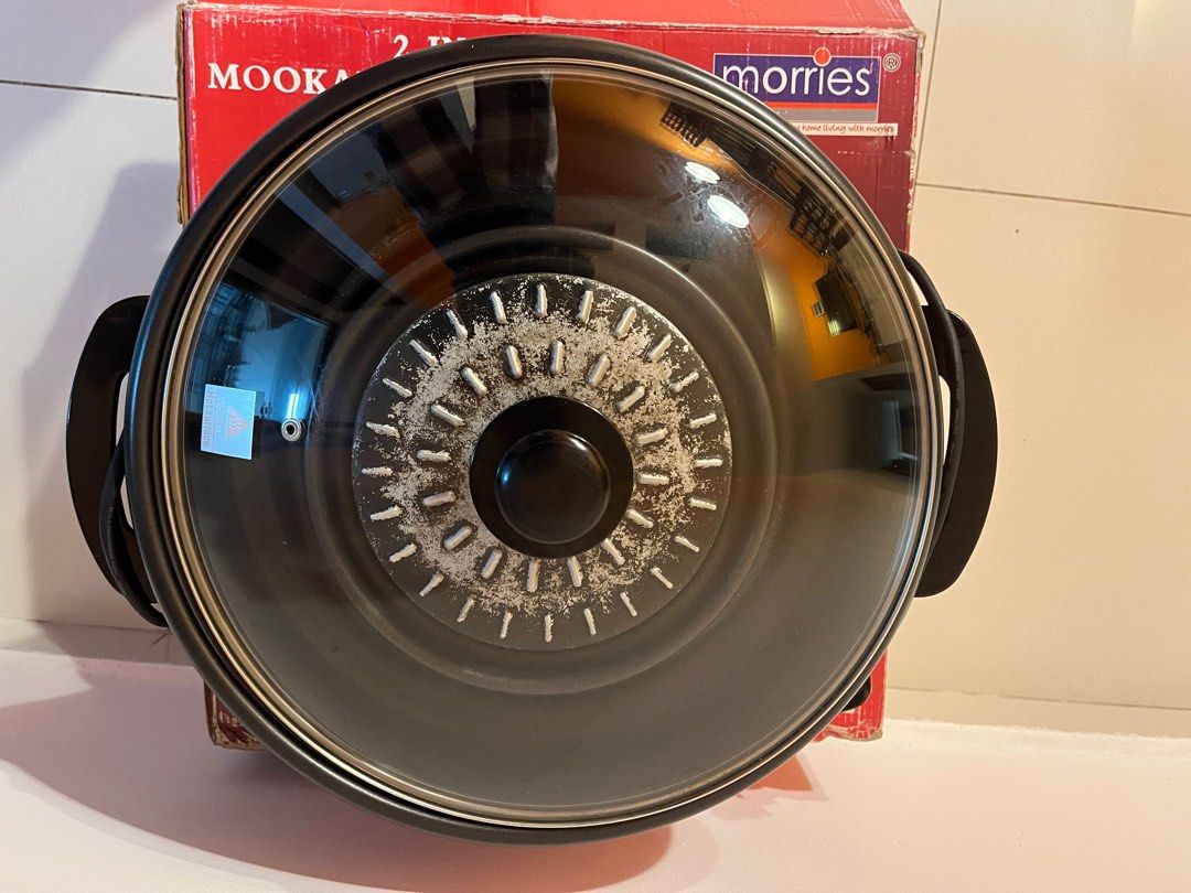 Morries 2in 1 Mookata BBQ Hot Pot, TV & Home Appliances, Kitchen ...