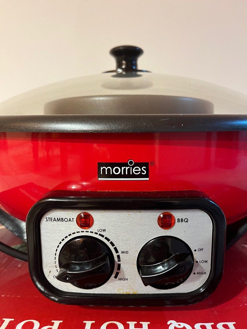 Morries 2in 1 Mookata BBQ Hot Pot, TV & Home Appliances, Kitchen ...