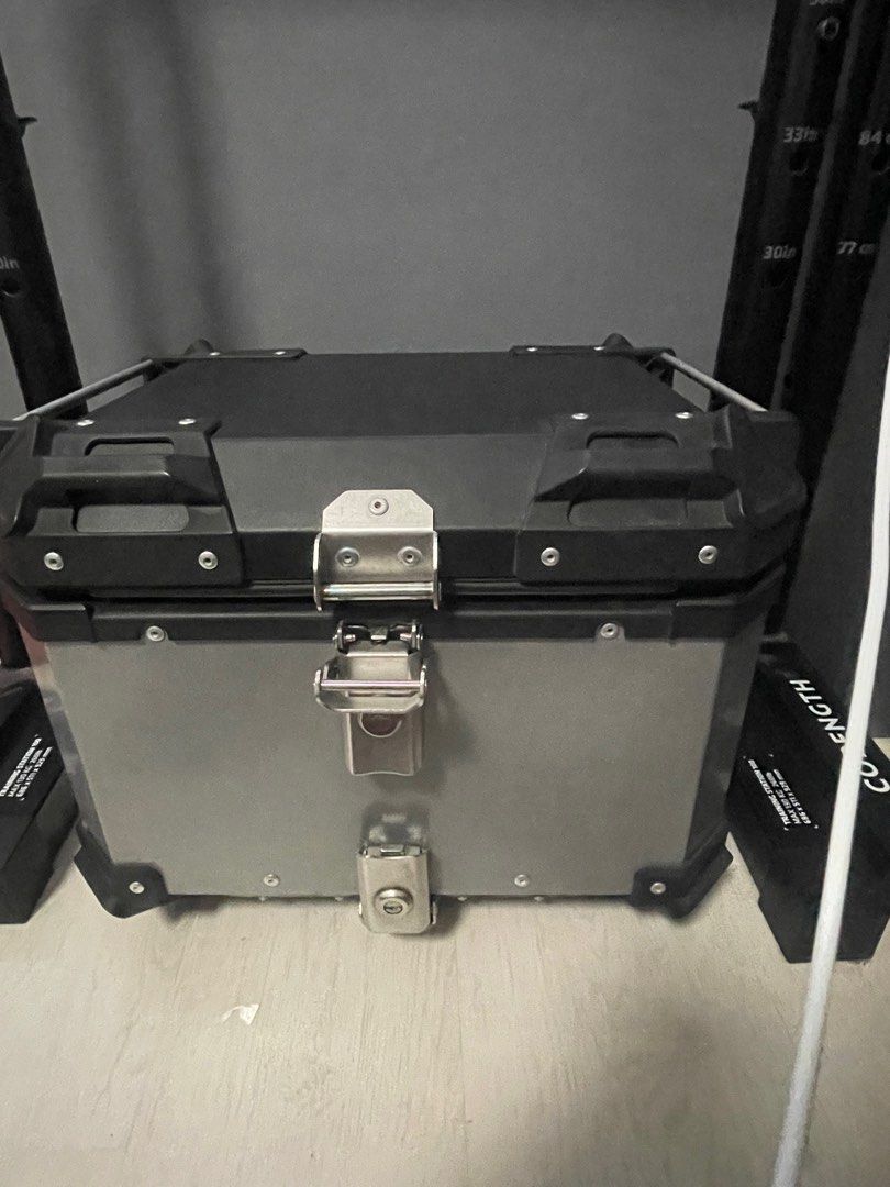 Motorcycle metal Box, Motorcycles, Motorcycle Accessories on Carousell