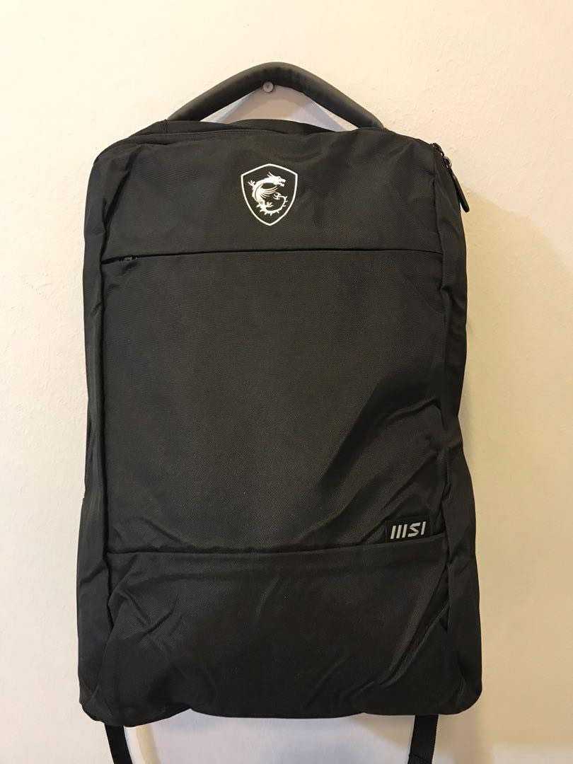 Msi 15.6 inch laptop bag, Men's Fashion, Bags, Backpacks on Carousell