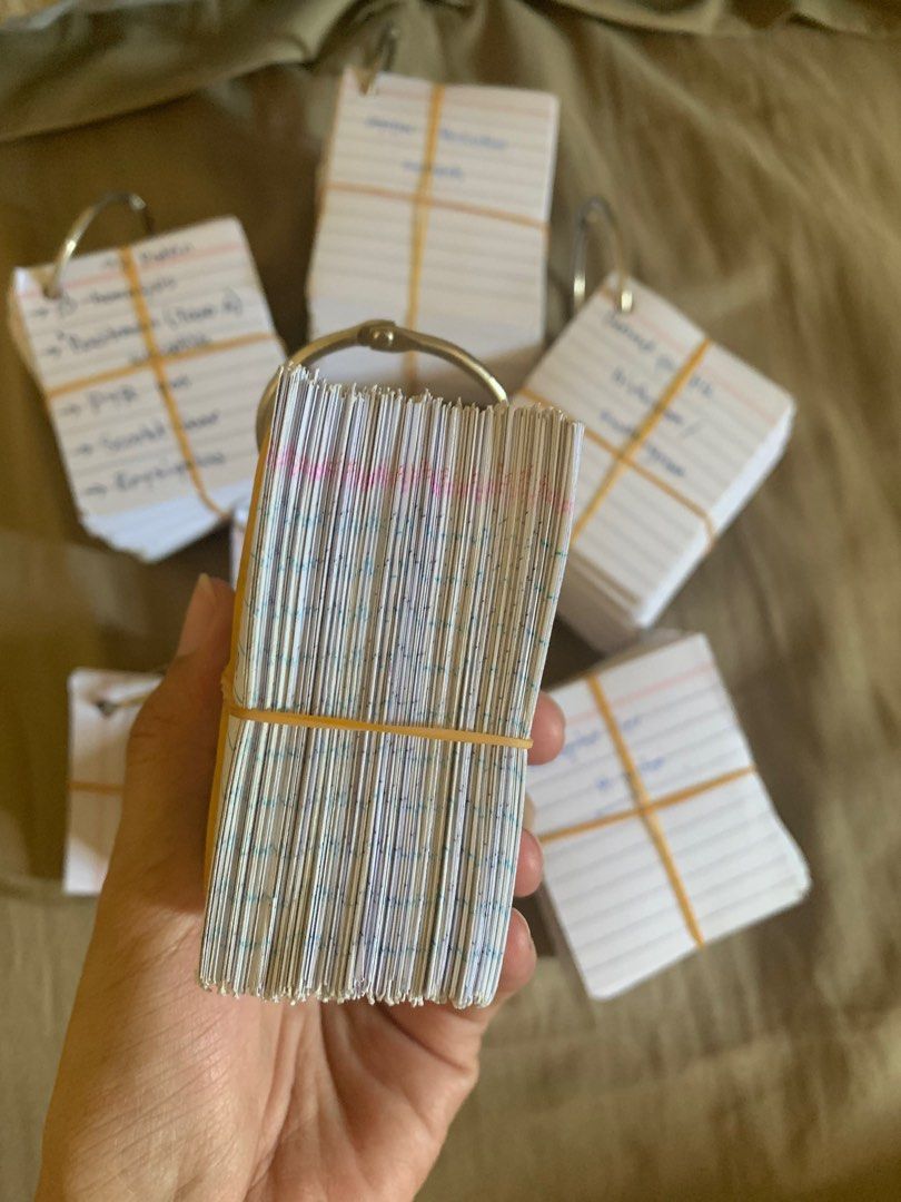 MTLE flash cards reviewer, Hobbies & Toys, Stationary & Craft, Other ...