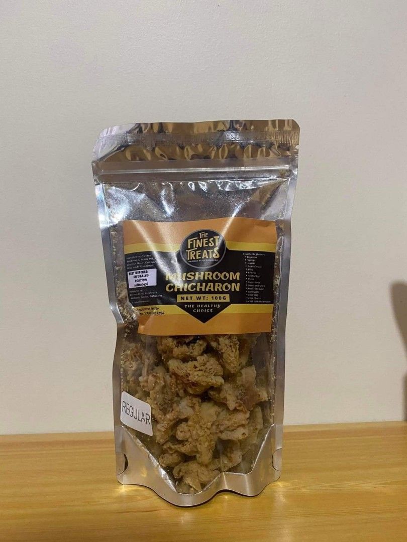 Mushroom Chicharon, Food & Drinks, Packaged & Instant Food on Carousell