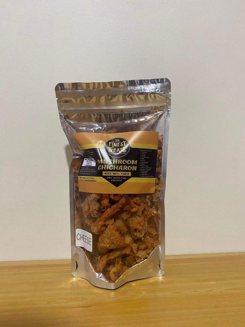Mushroom Chicharon, Food & Drinks, Packaged & Instant Food on Carousell