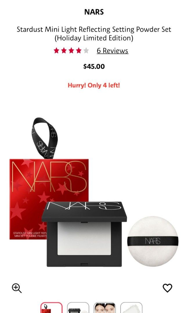 NARS mini light reflecting setting powder, Beauty & Personal Care, Face ...