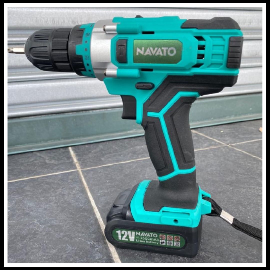 Navato 12V 2-Speed Cordless Drill With LED XD12 | 3 Months Warranty ...
