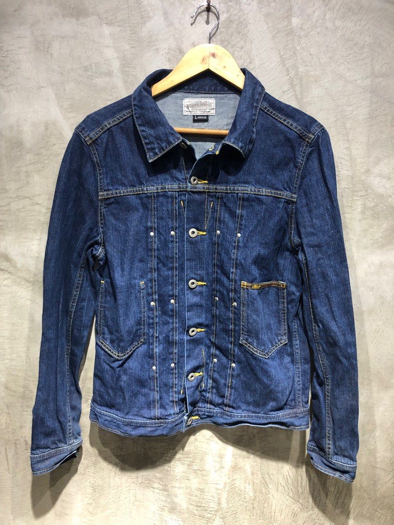 Neighborhood denim jacket, Men's Fashion, Coats, Jackets and Outerwear ...