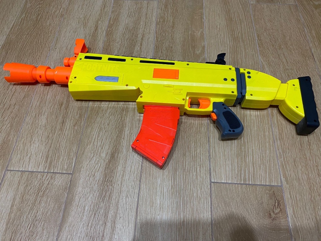 Nerf Gun - Fortnite AR-L Elite (Motorized Dart Blaster), Hobbies & Toys ...