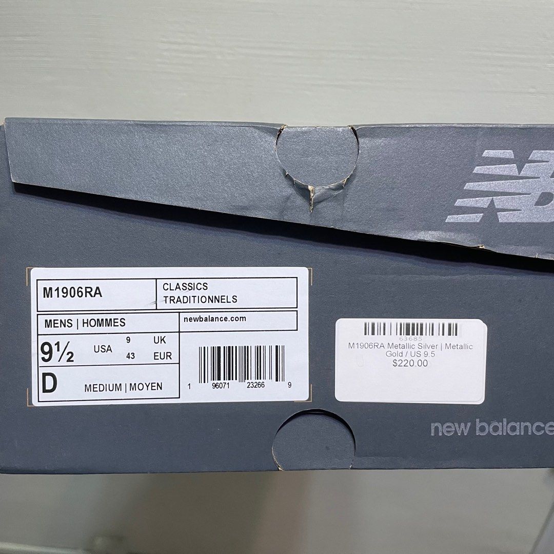 New Balance 1906R OG Color US9.5, Men's Fashion, Footwear, Sneakers on ...