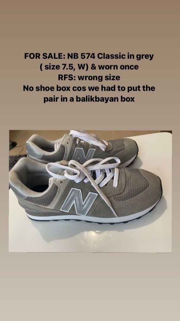 New balance 547 classic in grey, Women's Fashion, Footwear, Sneakers on ...