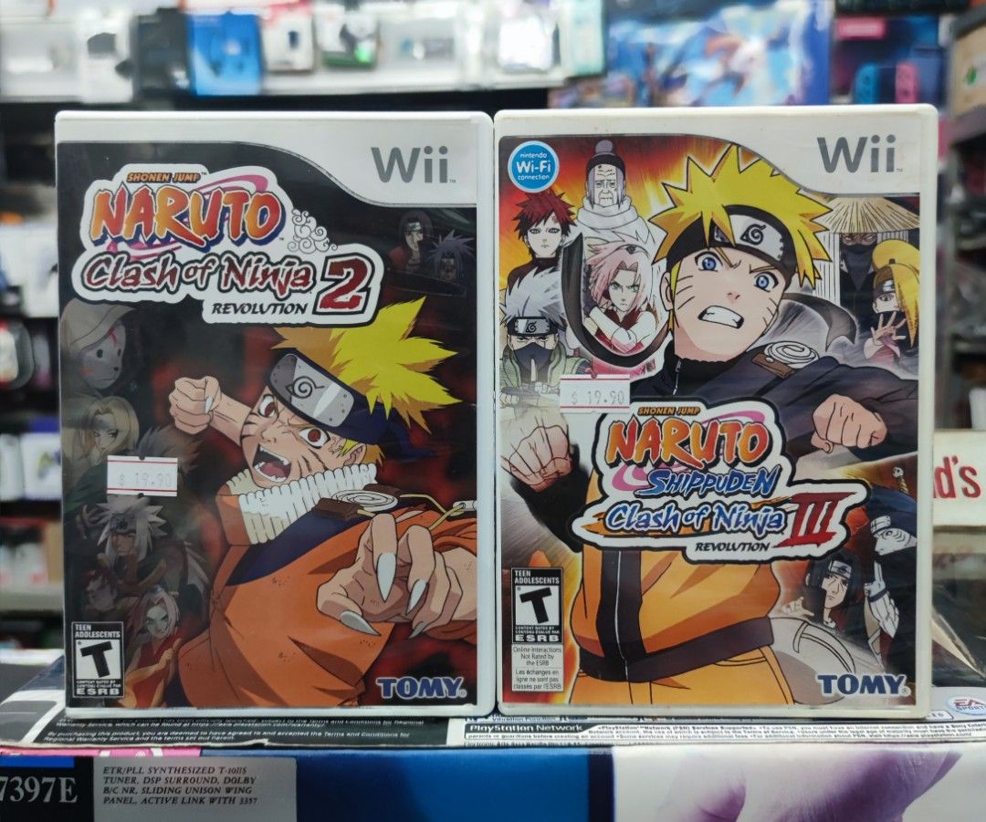 Nintendo Wii Naruto Game, Video Gaming, Video Games, Nintendo on Carousell