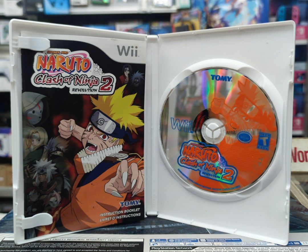Nintendo Wii Naruto Game, Video Gaming, Video Games, Nintendo on Carousell