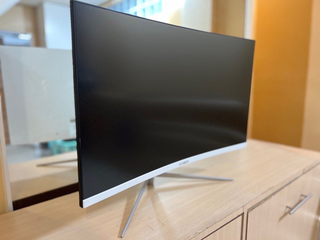 NVISION 27 Inch 75Hz 1ms Curve Monitor, Computers & Tech, Parts ...